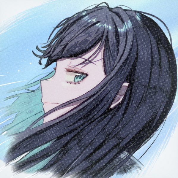 The Big ImageBoard (TBIB) - 1girl ado (utaite) black hair blue eyes ...
