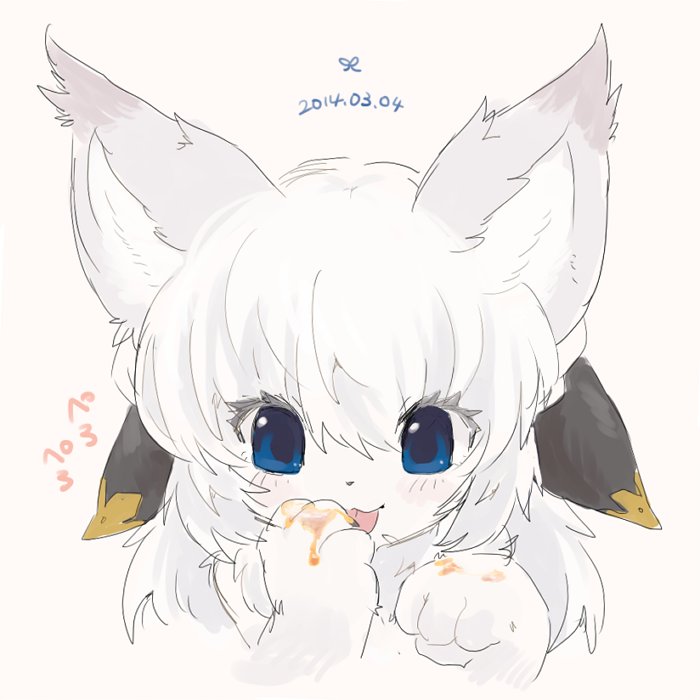 The Big Imageboard Tbib Artist Request Blue Eyes Cat Furry Licking