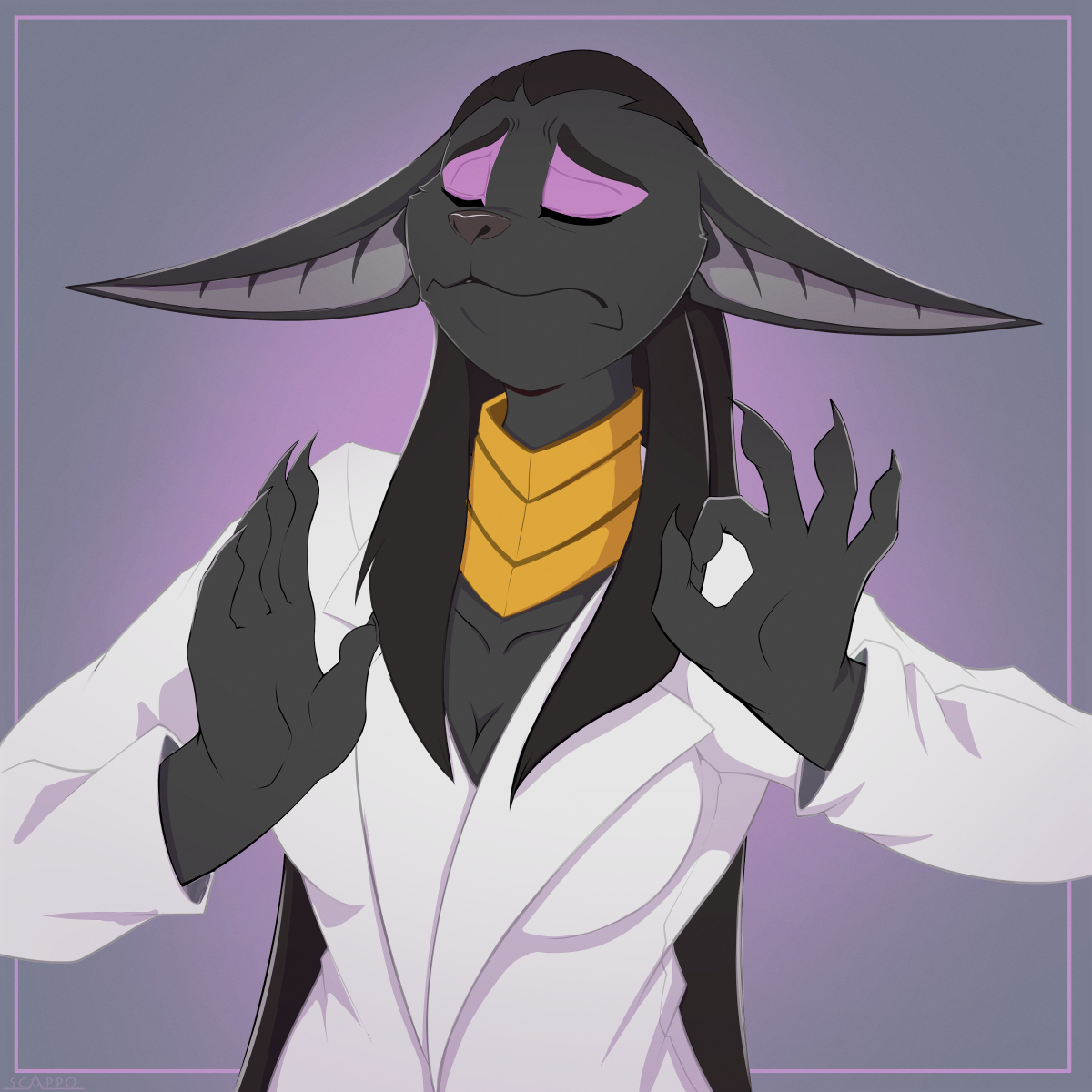 The Big ImageBoard (TBIB) - 1:1 2017 anthro black body black fur canid canine canis conditional ...