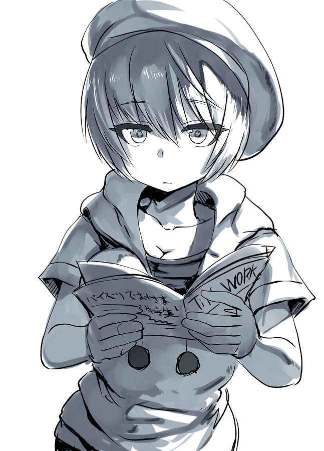 The Big ImageBoard (TBIB) - beret breasts cleavage commentary request ...