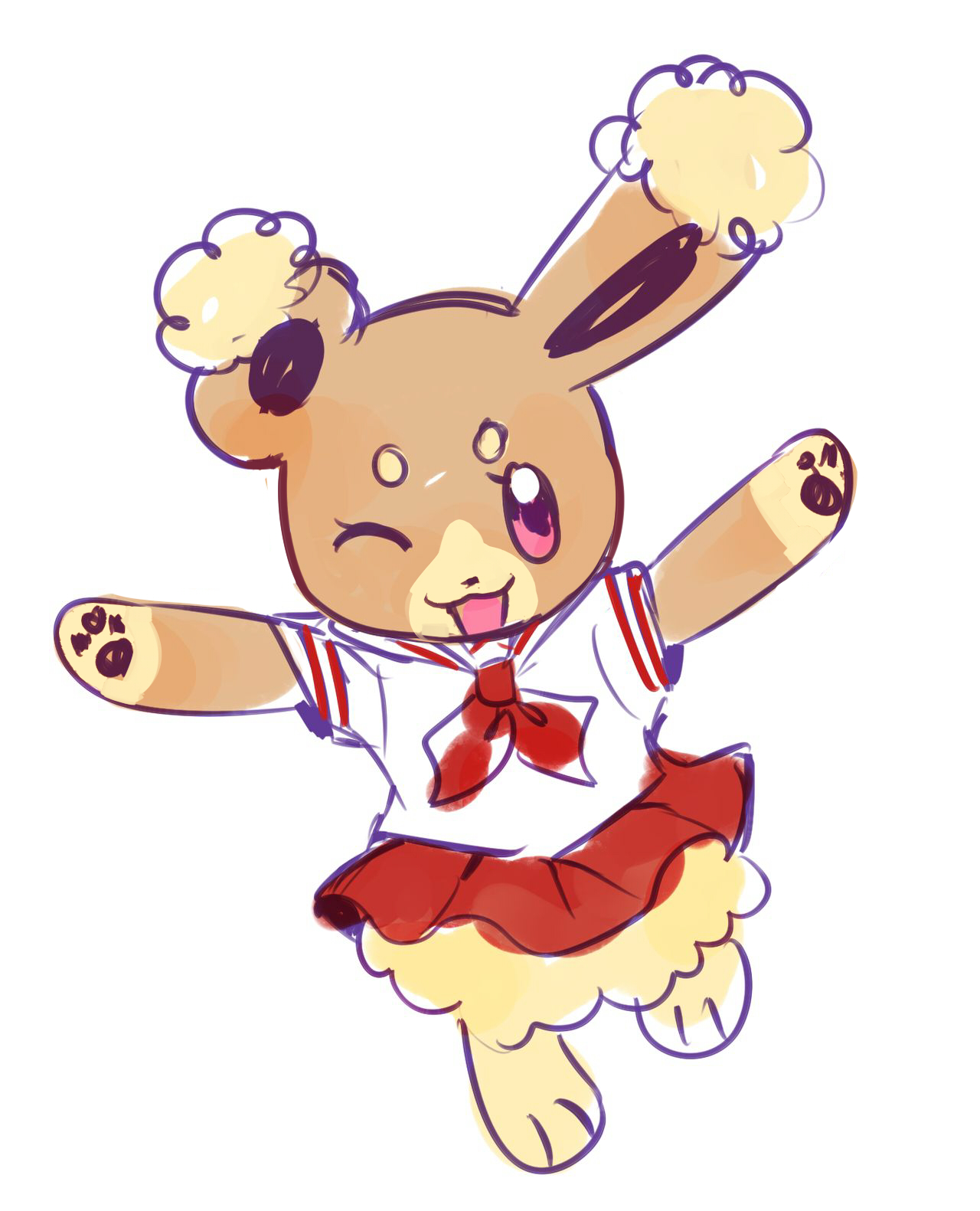 The Big ImageBoard (TBIB) - 2020 anthro black nose brown body buneary ...