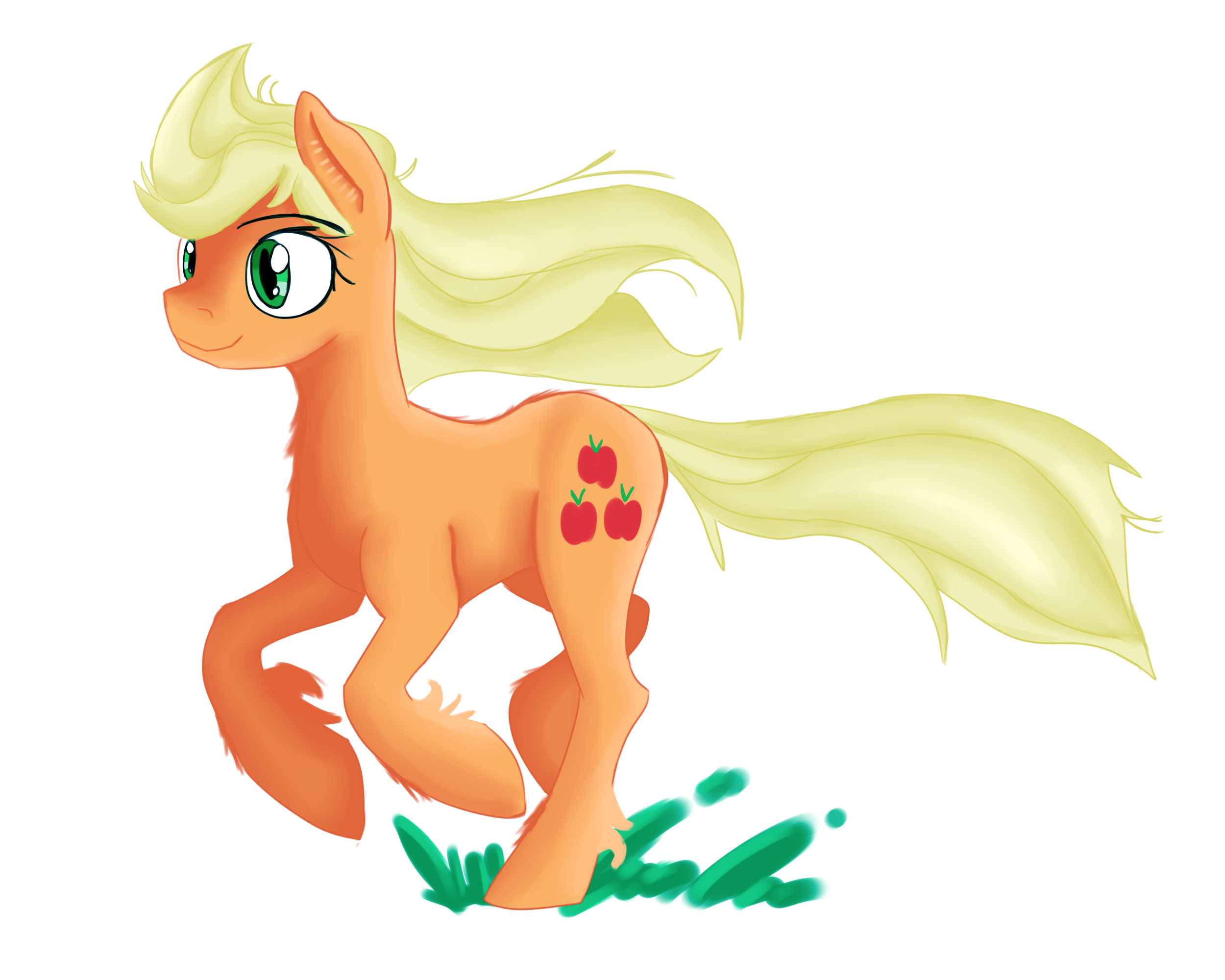 The Big ImageBoard (TBIB) - 5:4 applejack (mlp) digital media (artwork ...