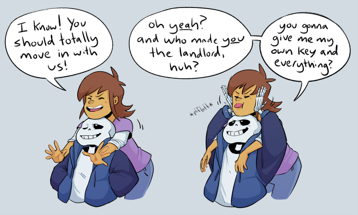 The Big ImageBoard (TBIB) - animated skeleton bone dialogue duo english ...