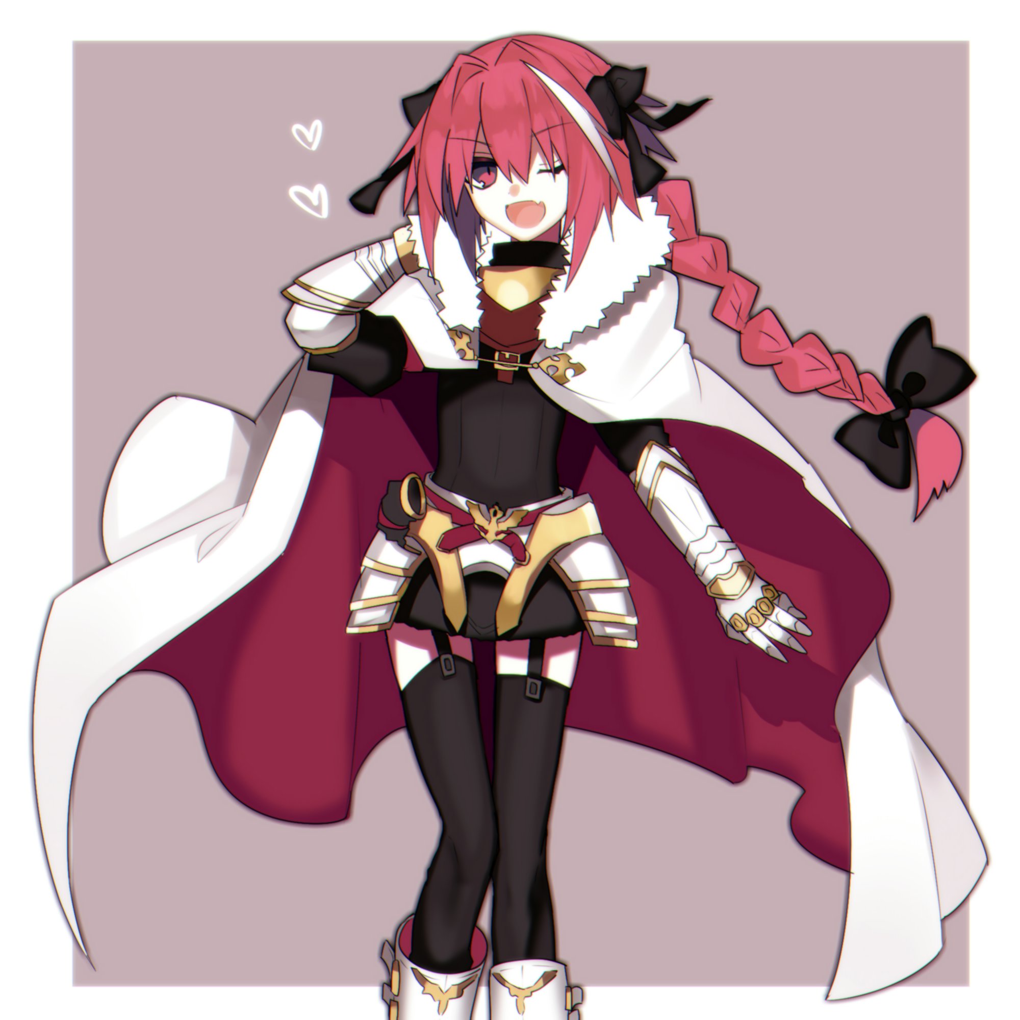 The Big ImageBoard (TBIB) - astolfo (fate) black legwear blush braid ...
