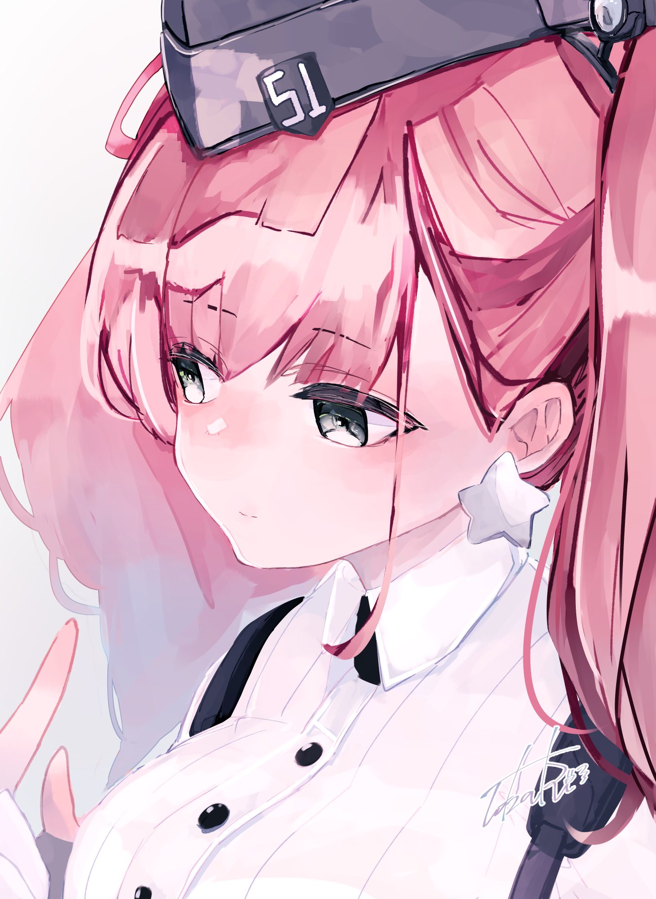 The Big ImageBoard (TBIB) - 1girl atlanta (kancolle) breasts closed mouth collared shirt ...