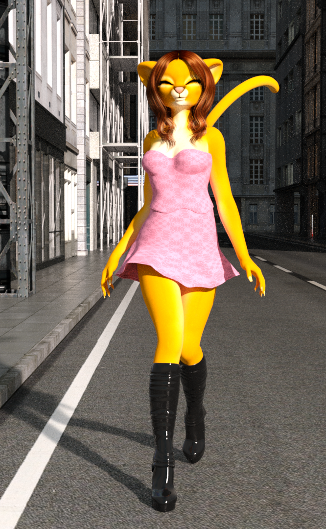The Big Imageboard Tbib 2017 3d Artwork Anthro Boots Building Cat