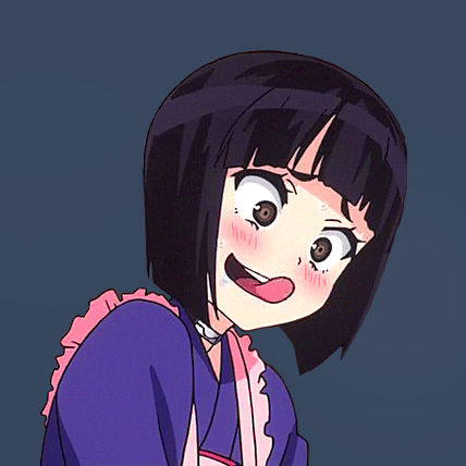 The Big ImageBoard (TBIB) - 1girl animated animated gif black hair ...