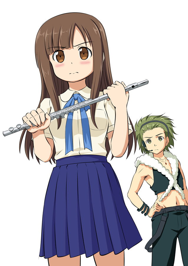 The Big ImageBoard (TBIB) - 1girl 3: blackish 961sp commentary request eromanga sensei flute ...