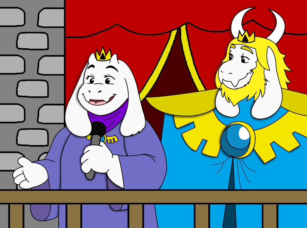 The Big ImageBoard (TBIB) - 2017 a25 anthro asgore dreemurr bammeo blonde hair boss monster ...