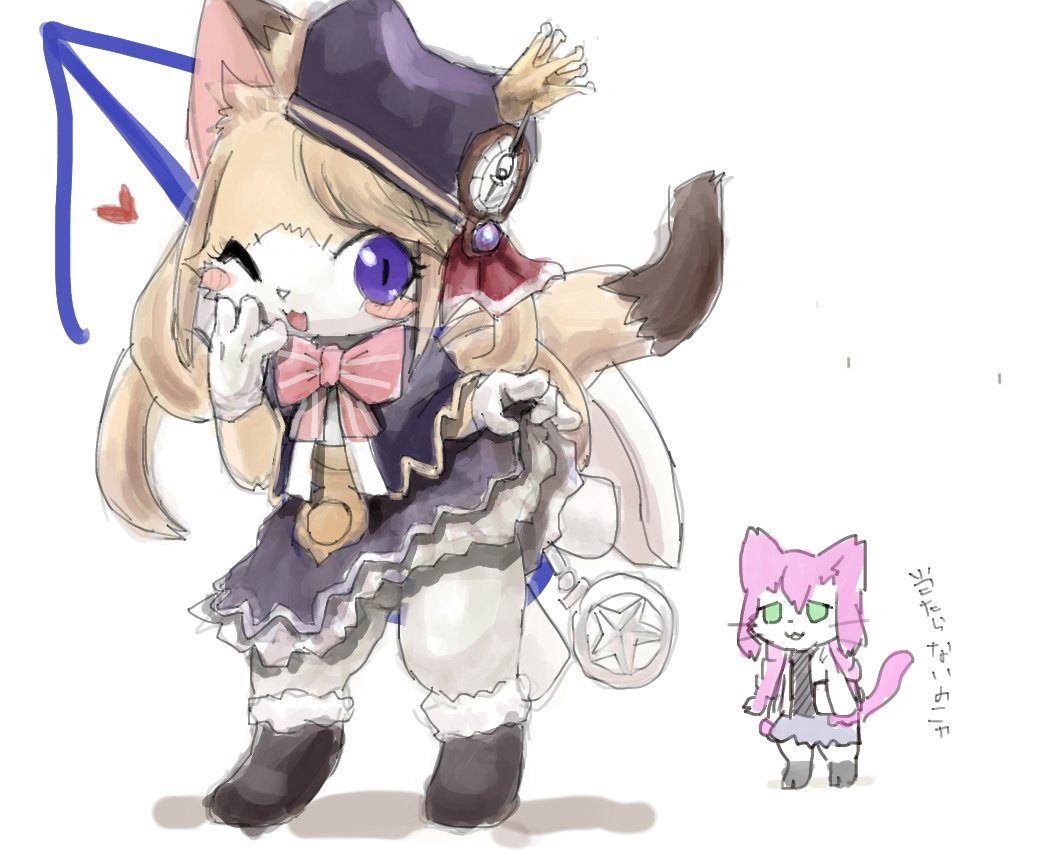 The Big Imageboard Tbib 1girl Artist Request Cat Cat Busters
