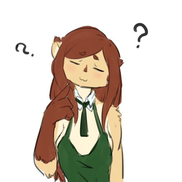 The Big Imageboard Tbib Artist Request Brown Hair Eyes Closed Furry
