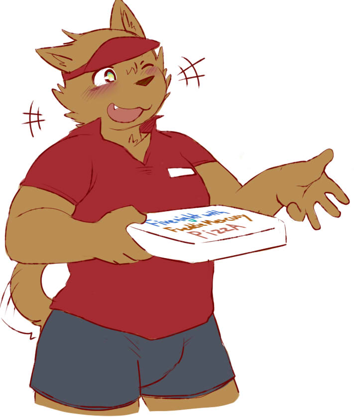 The Big ImageBoard (TBIB) - ambiguous gender anthro blush clothed clothing feline food mammal ...