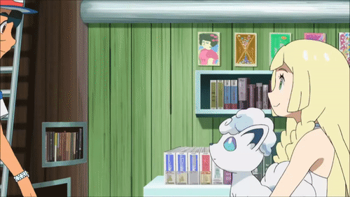 The Big ImageBoard (TBIB) - 1boy 1girl alolan vulpix animated animated gif lillie (pokemon ...