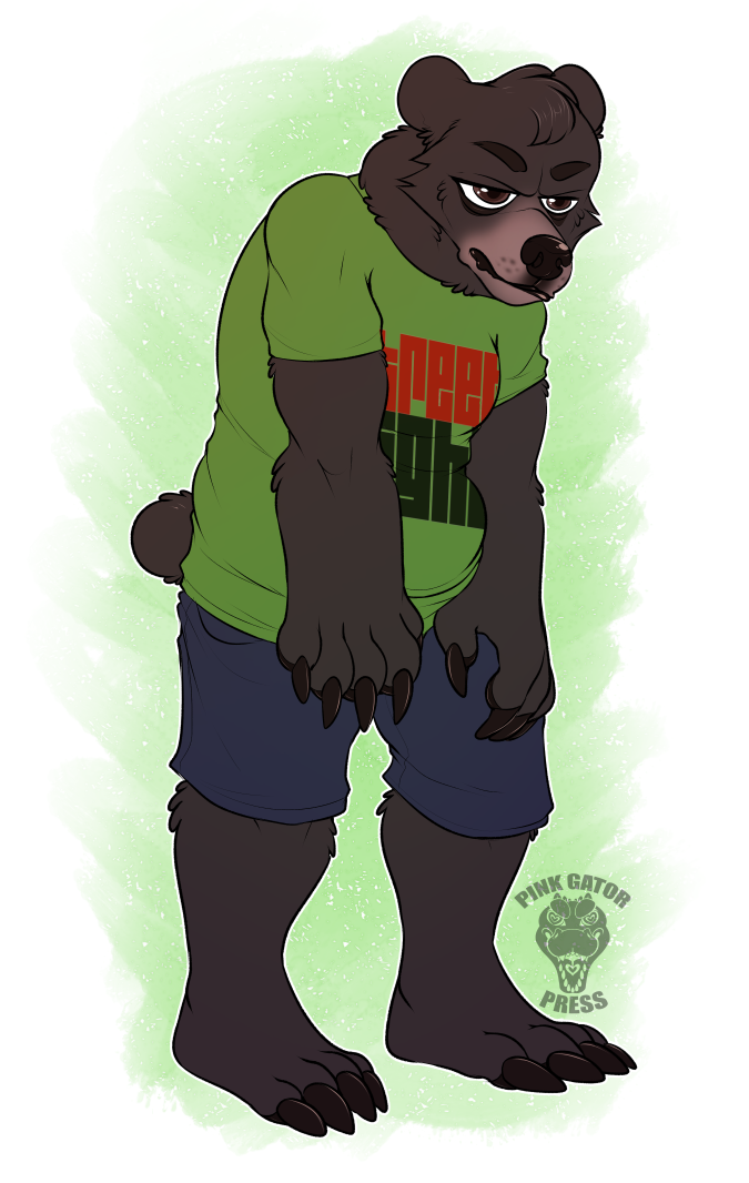 The Big ImageBoard (TBIB) - 4 toes 5 fingers american black bear anthro barefoot bear biped ...