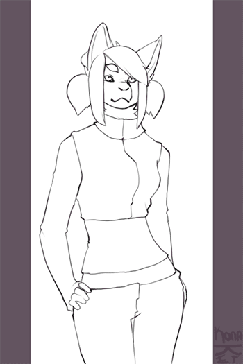 The Big ImageBoard (TBIB) - 2:3 animated anthro canid canine clothed clothing female greyscale ...