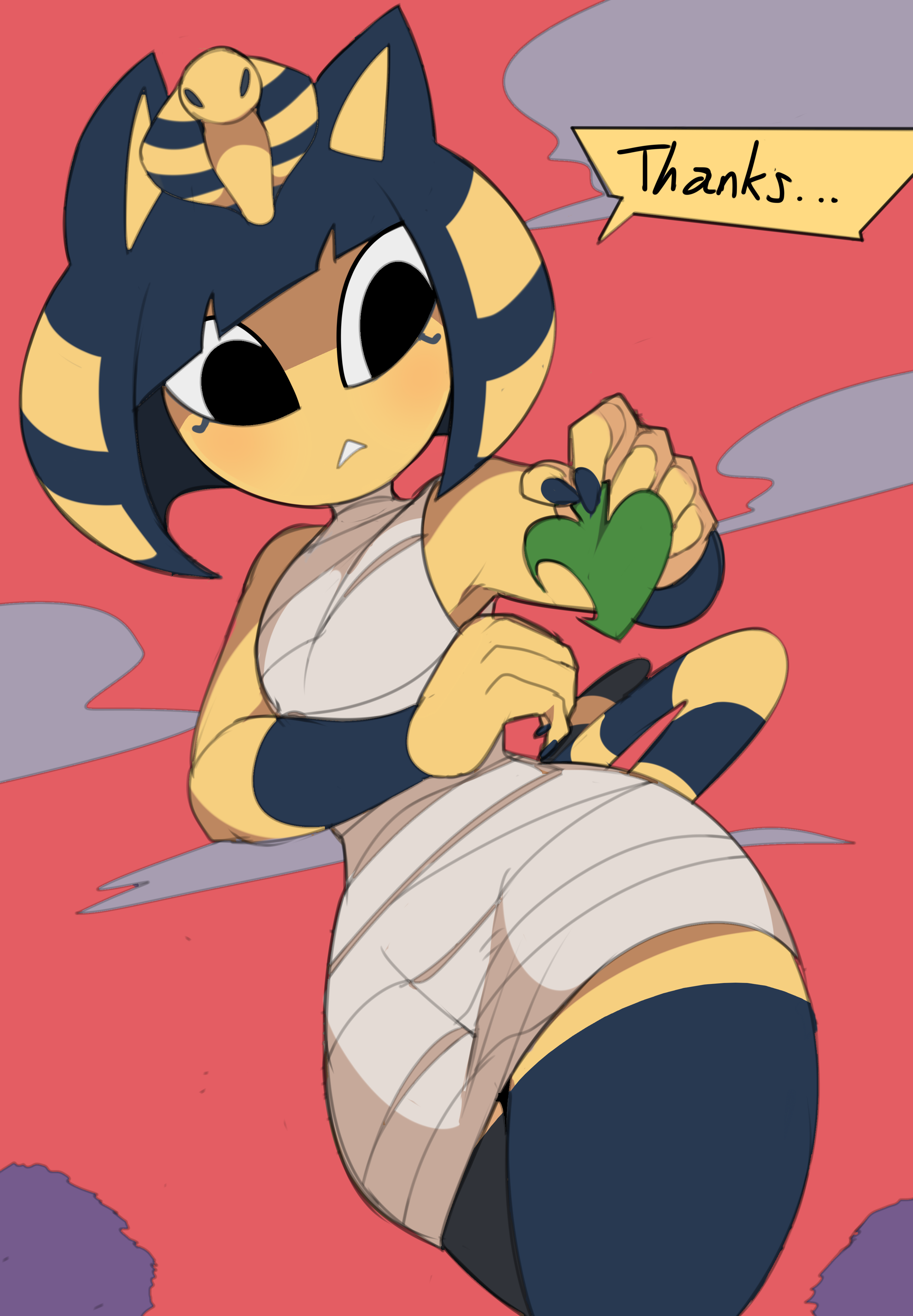The Big ImageBoard (TBIB) - 2019 5 fingers animal crossing ankha (animal crossing) anthro blue ...