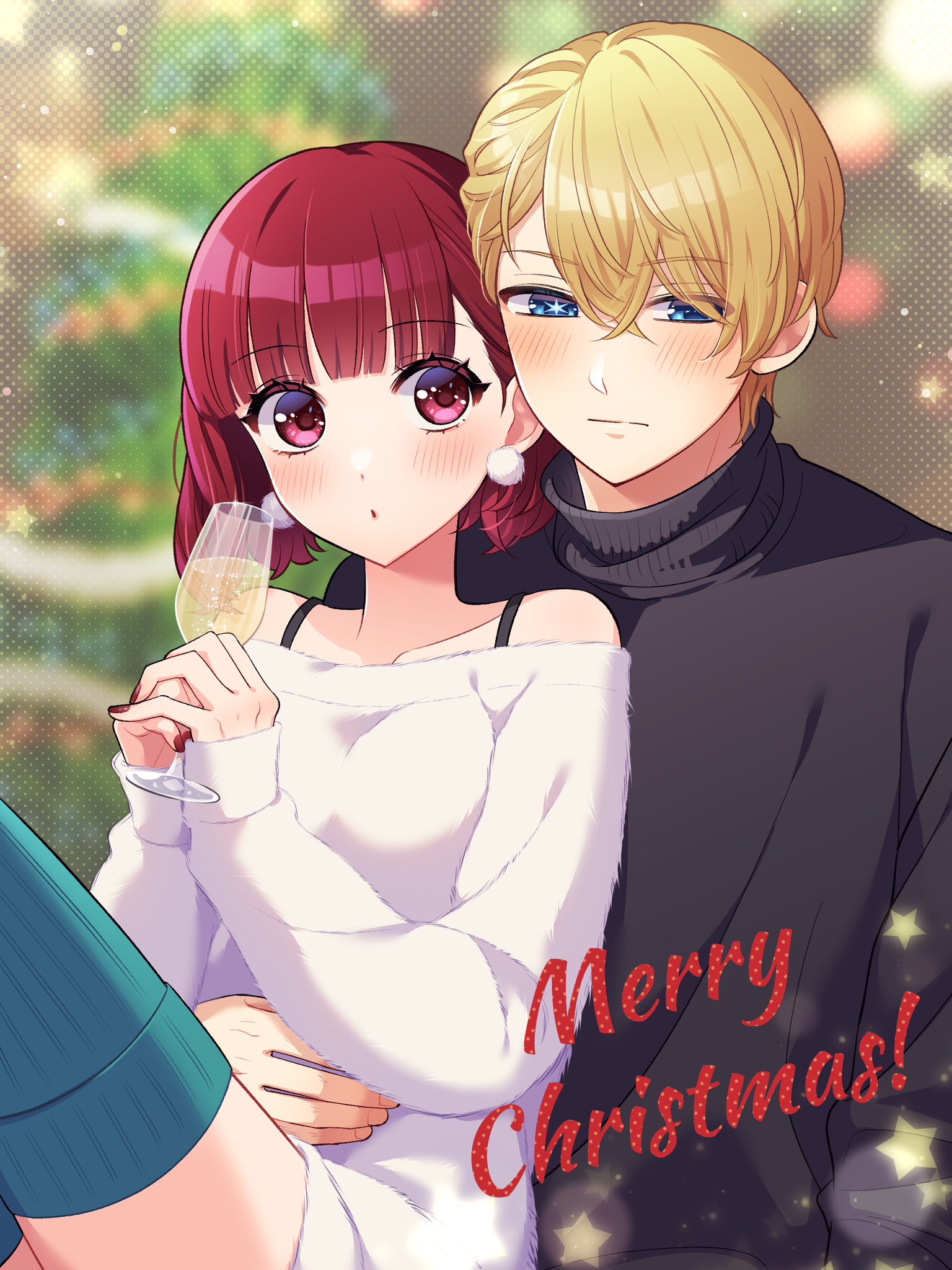 The Big ImageBoard (TBIB) - 1boy 1girl arima kana black shirt blonde hair blue eyes blush bob ...