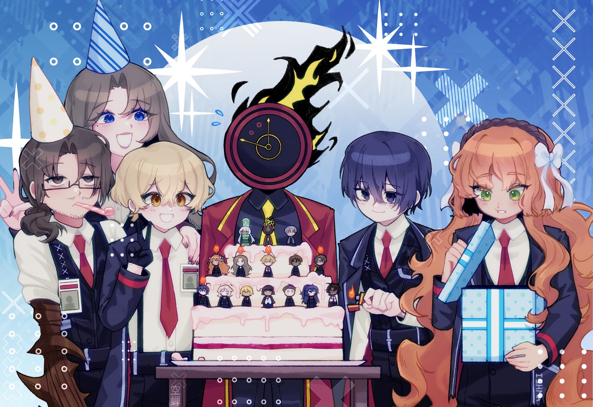 The Big ImageBoard (TBIB) - 1other 6+boys 6+girls :d anniversary arthropod limbs belt birthday ...