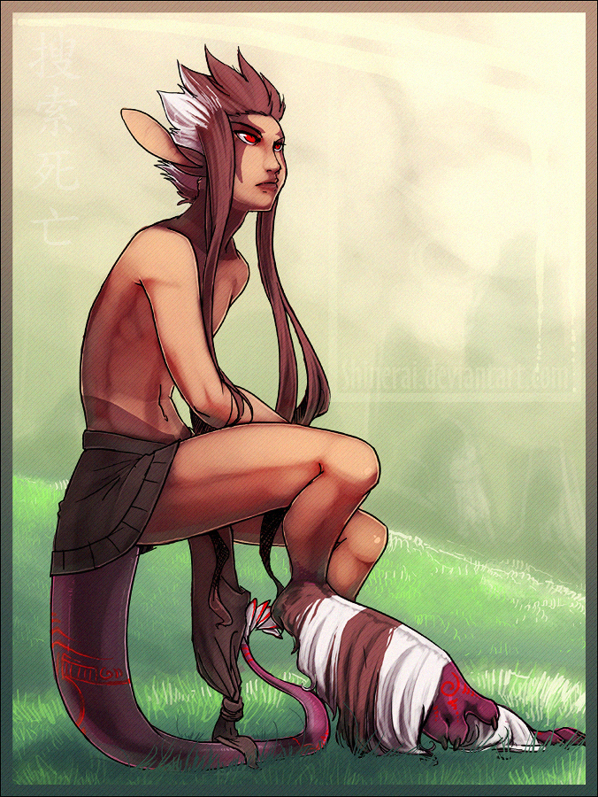 The Big Imageboard Tbib 2008 Anthro Brown Hair Digital Media Artwork Girly Hair Male Red