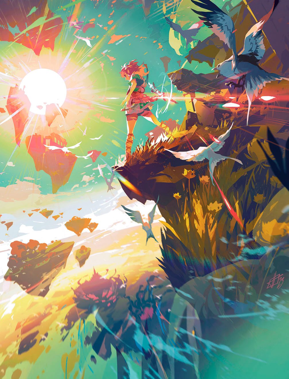 The Big ImageBoard (TBIB) - 1other bird blue sky character request ...