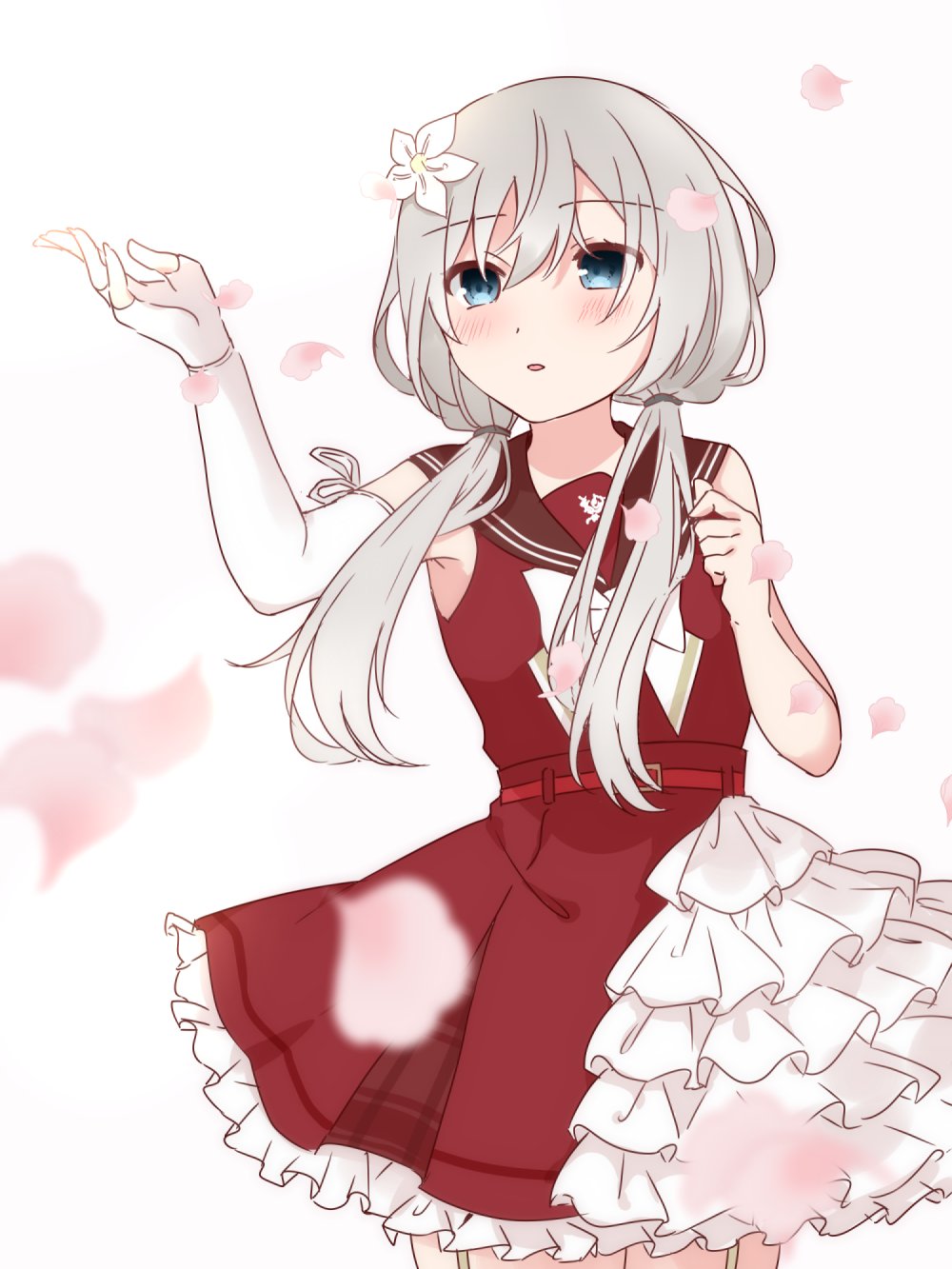 The Big ImageBoard (TBIB) - 1girl arm up assault lily benini blue eyes ...