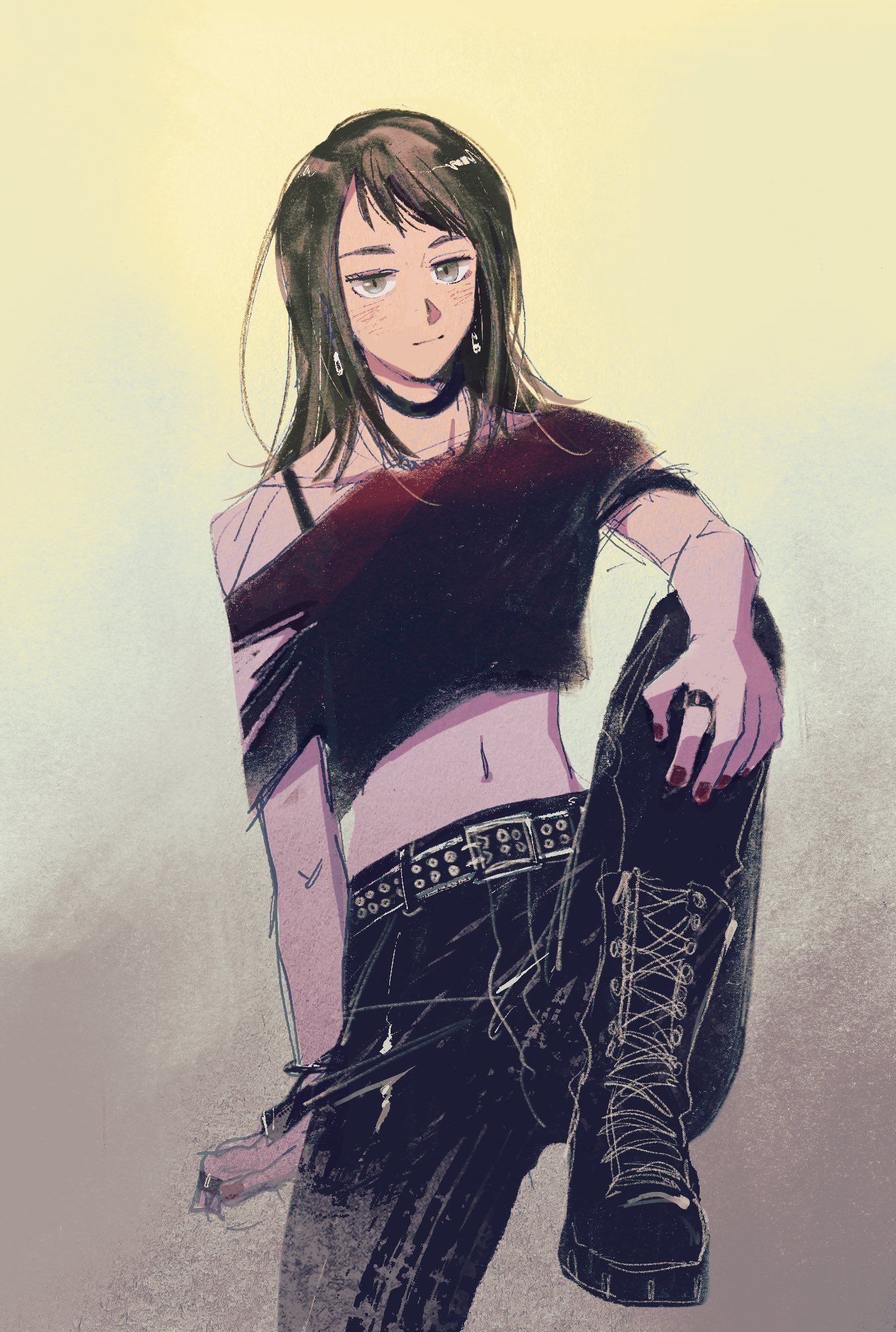 The Big ImageBoard (TBIB) - 1girl bang dream! bang dream! it's mygo!!!!! black choker black ...