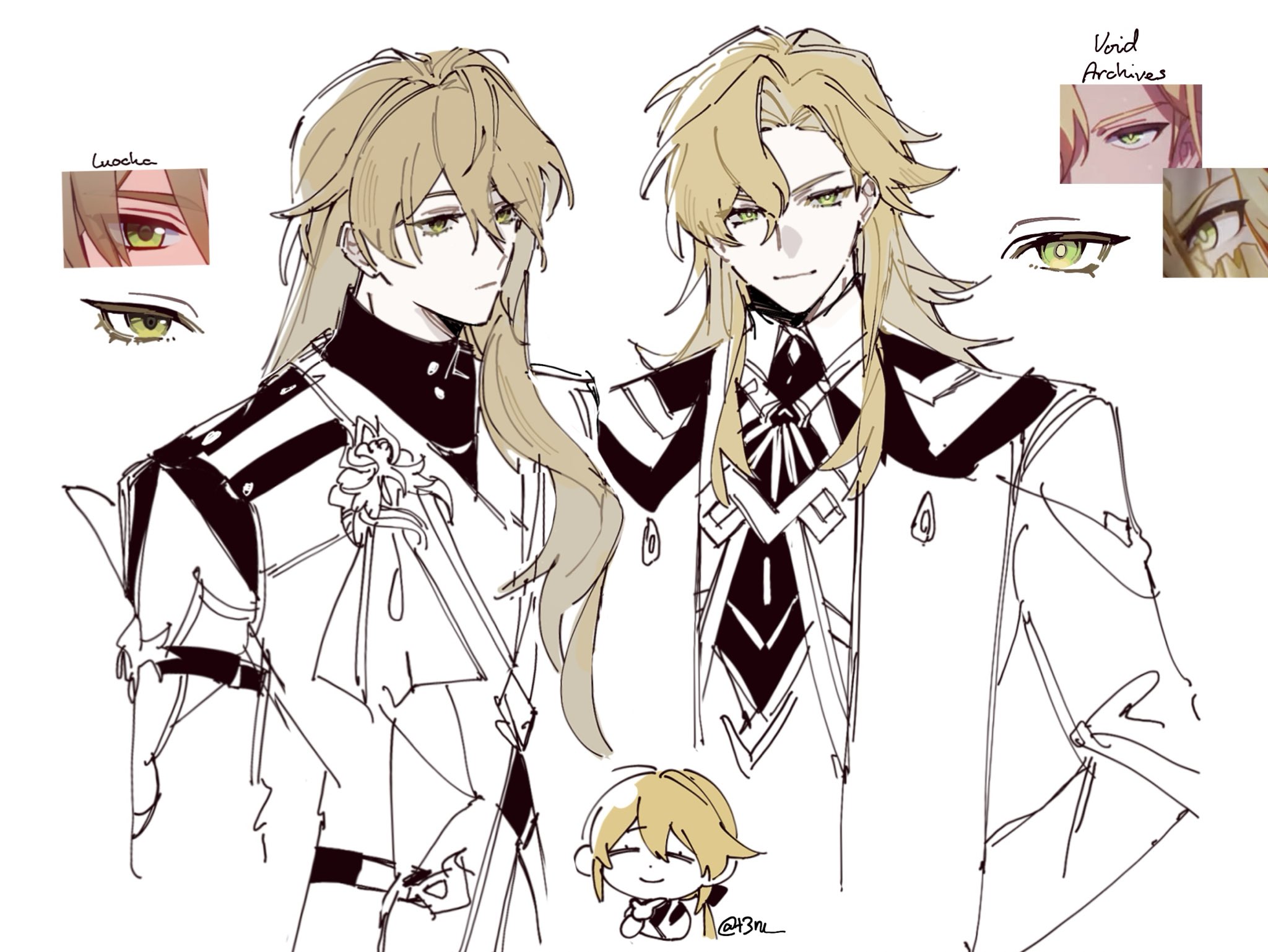 The Big ImageBoard (TBIB) - 3boys blonde hair brooch closed mouth coat ...