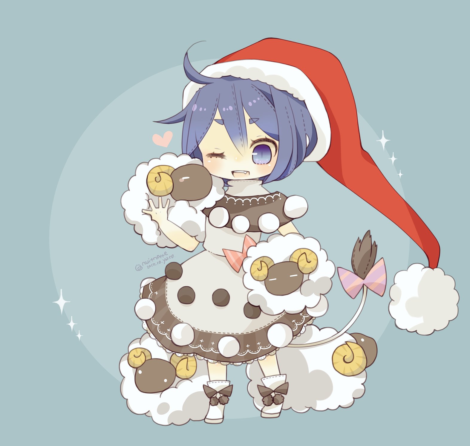 The Big ImageBoard (TBIB) - 1girl black capelet blob blue eyes blue ...