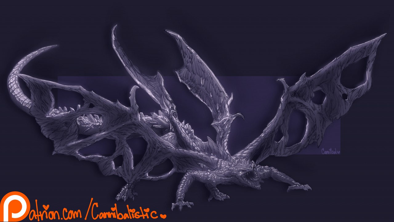 The Big ImageBoard (TBIB) - 2017 4 wings black background black border ...