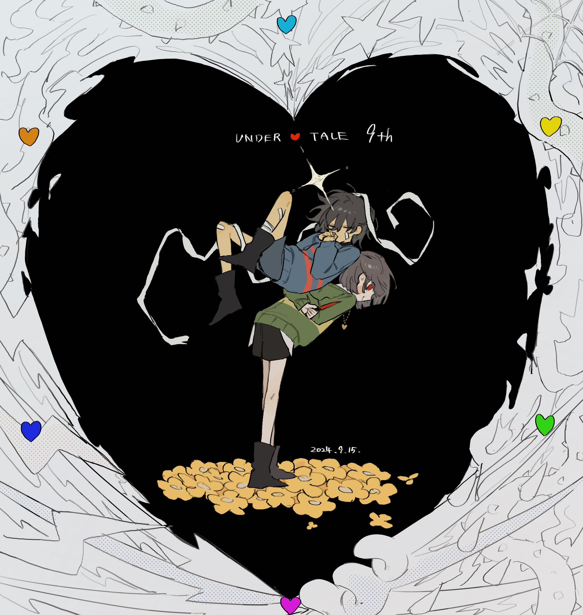 The Big ImageBoard (TBIB) - 2others anniversary back-to-back bandaged ...