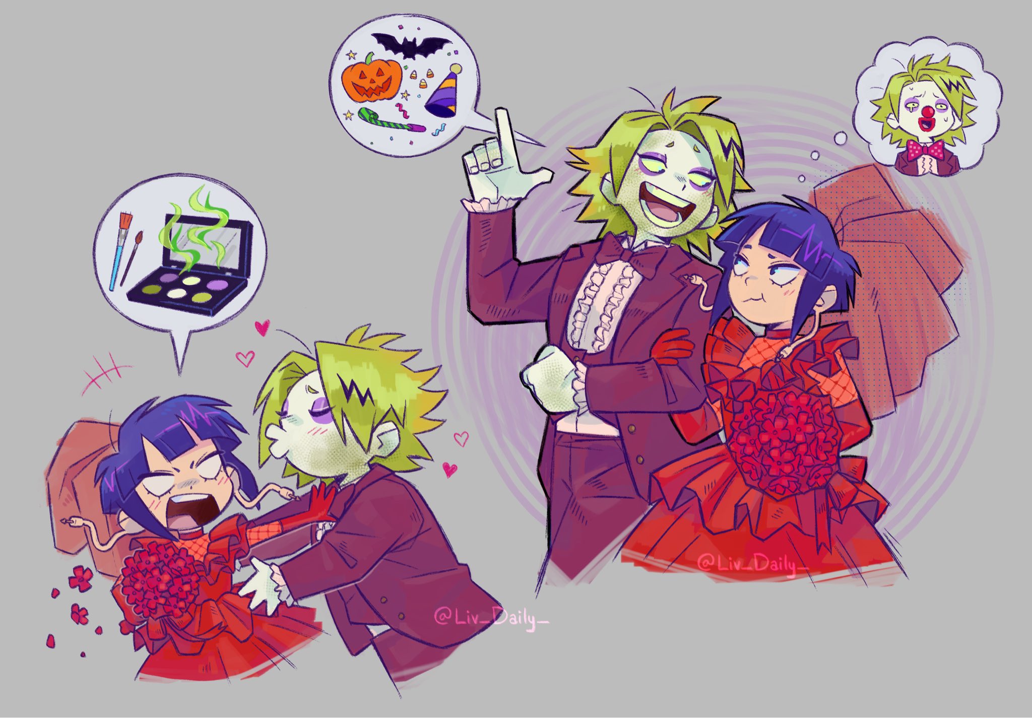 The Big ImageBoard (TBIB) - 1boy 1girl beetlejuice betelgeuse ...