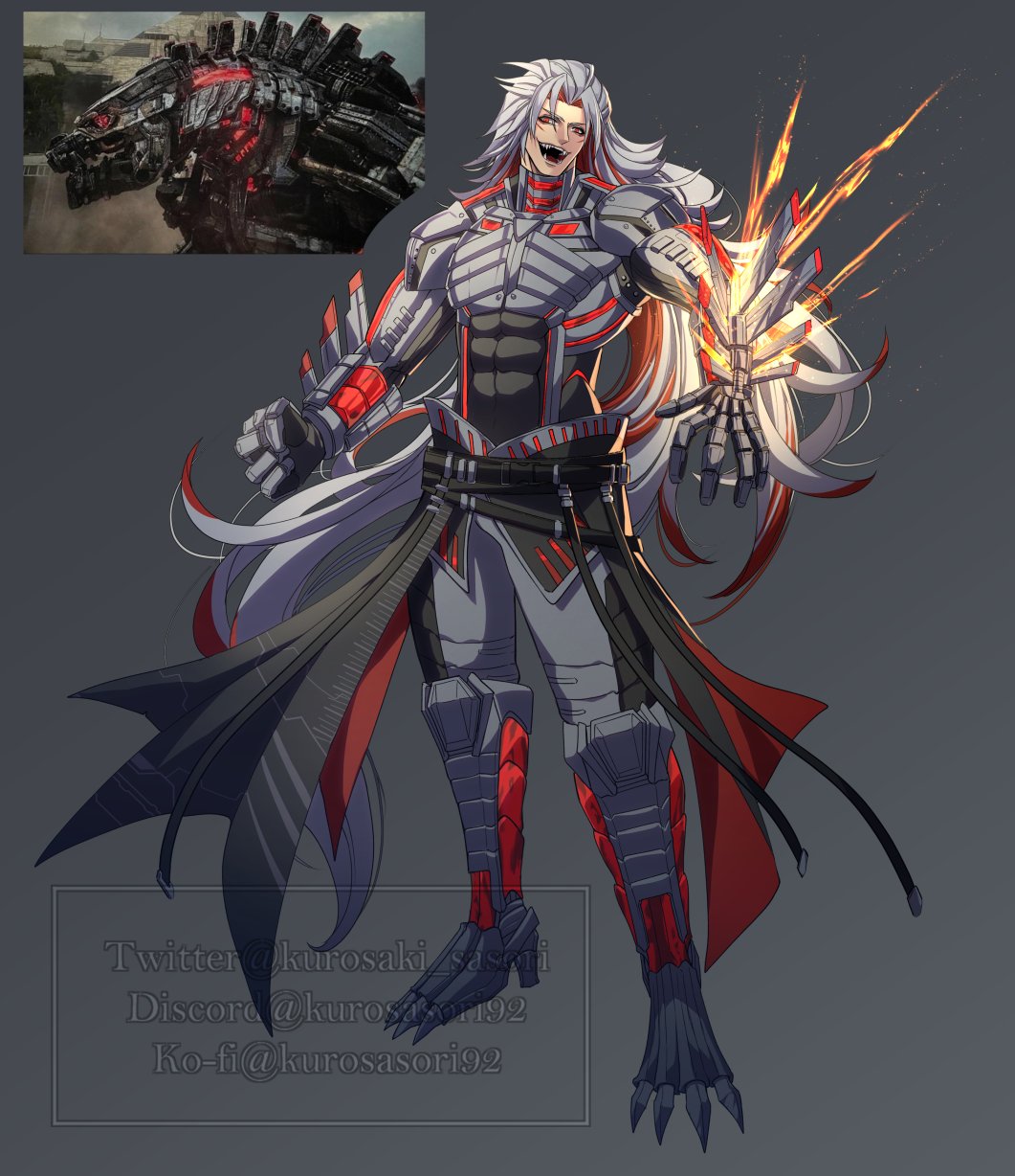 The Big ImageBoard (TBIB) - 1boy capelet clenched hand creature and ...