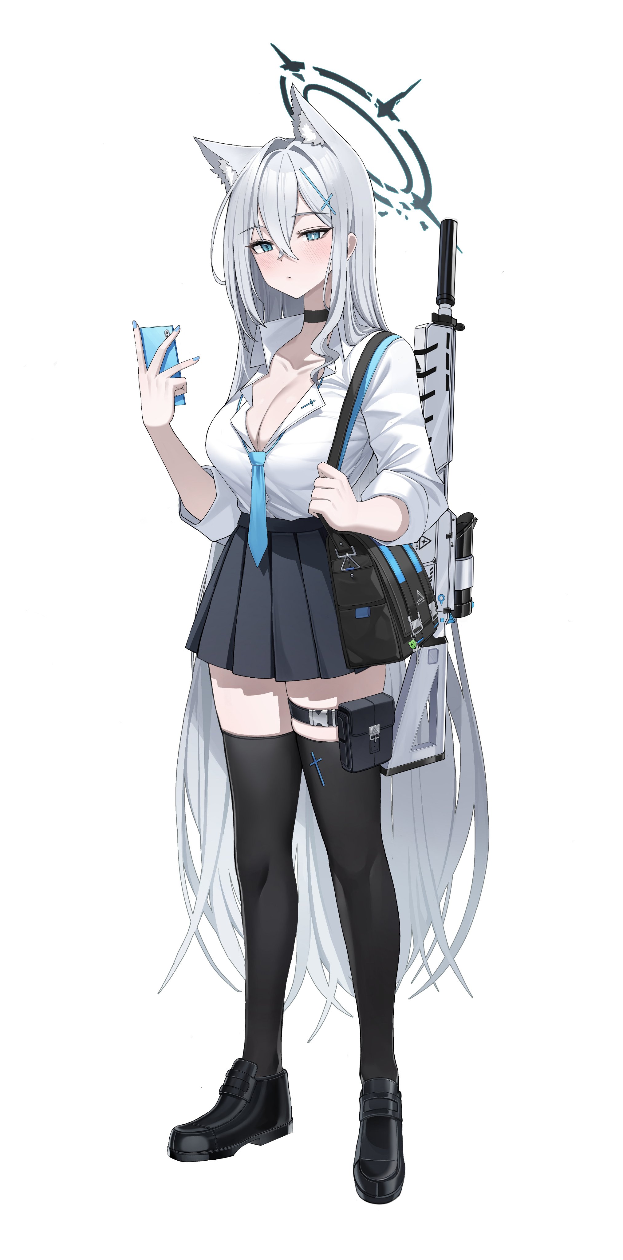 The Big ImageBoard (TBIB) - 1girl :/ absurdres alternate costume animal ear fluff animal ears ...