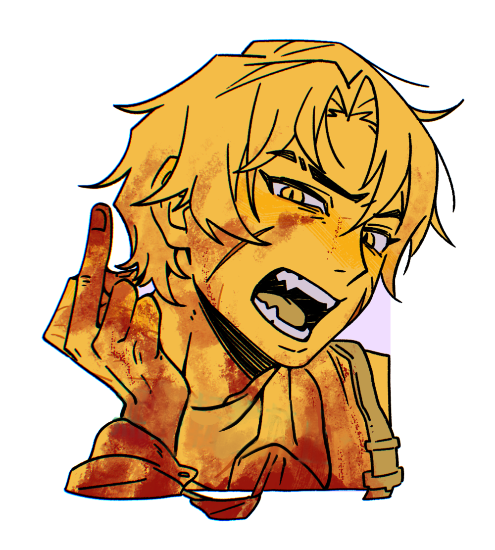 The Big ImageBoard (TBIB) - angry blood blood on clothes blood on face blood on hands furious ...