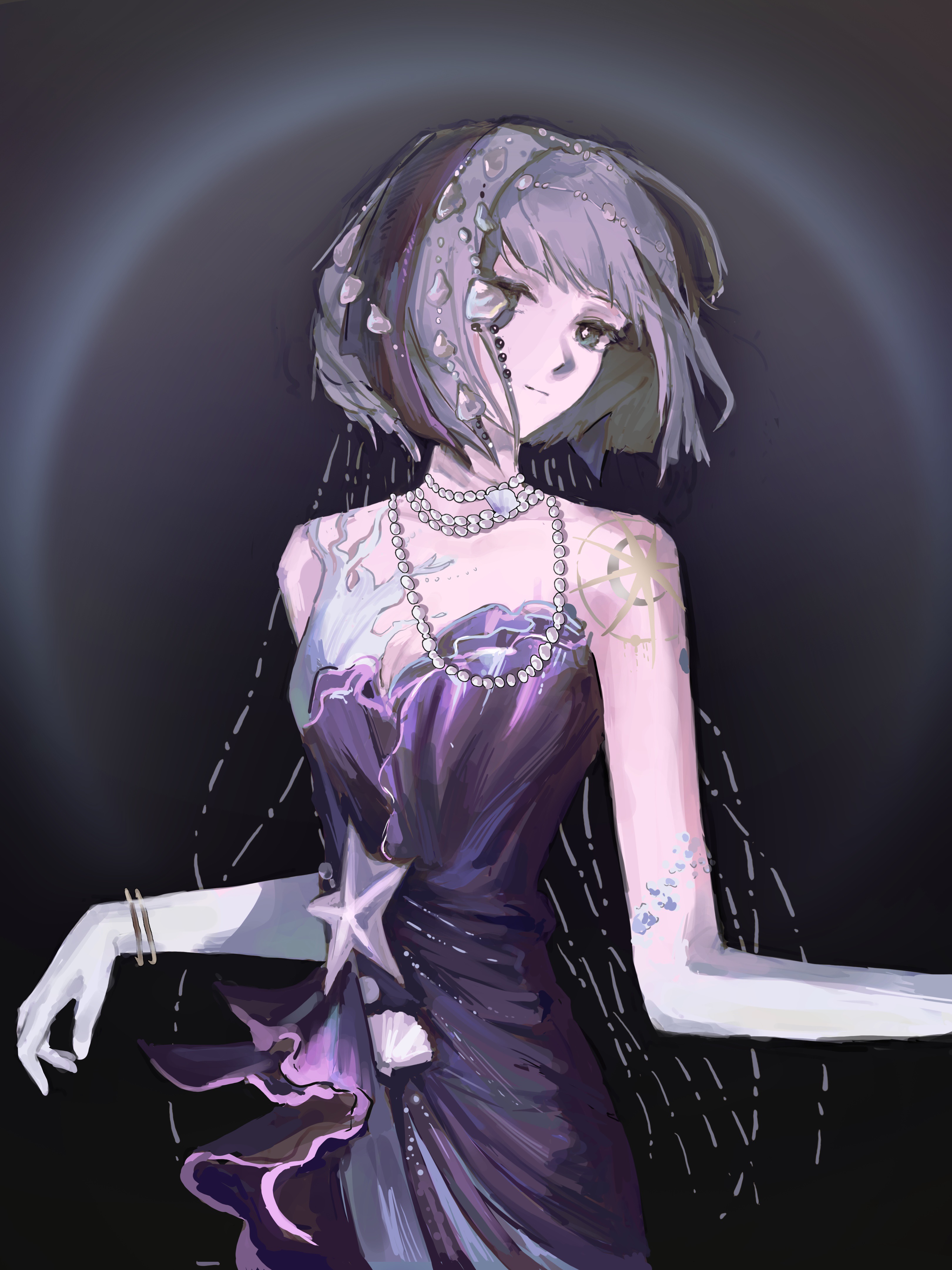 The Big ImageBoard (TBIB) - 1girl absurdres blue eyes blunt bangs blunt ends bob cut breasts ...