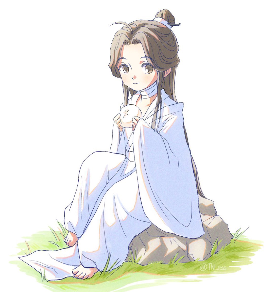 The Big ImageBoard (TBIB) - 1boy aged down ahoge bandaged neck bandages ...