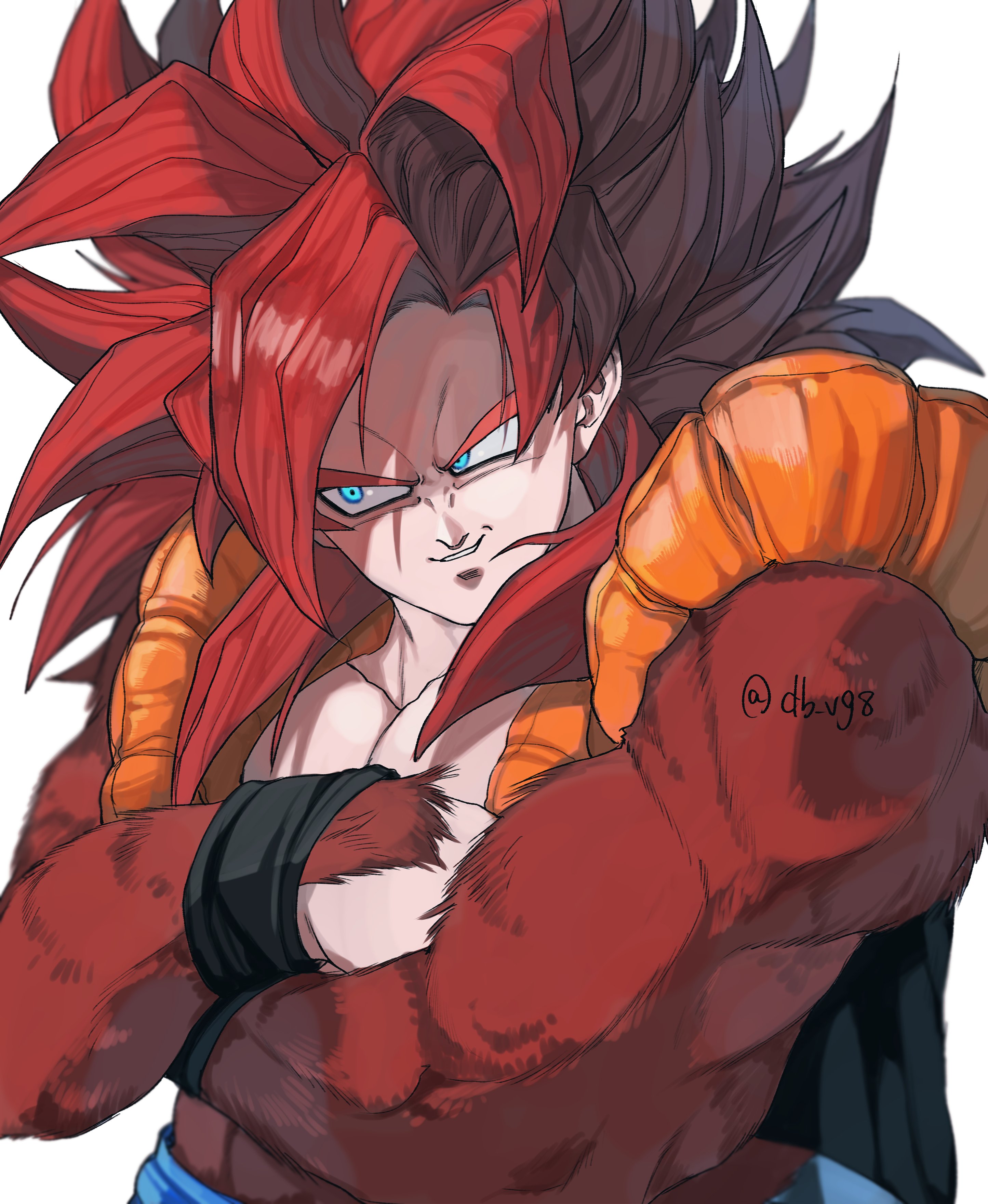 The Big ImageBoard (TBIB) - 1boy absurdres black vest blue eyes body ...