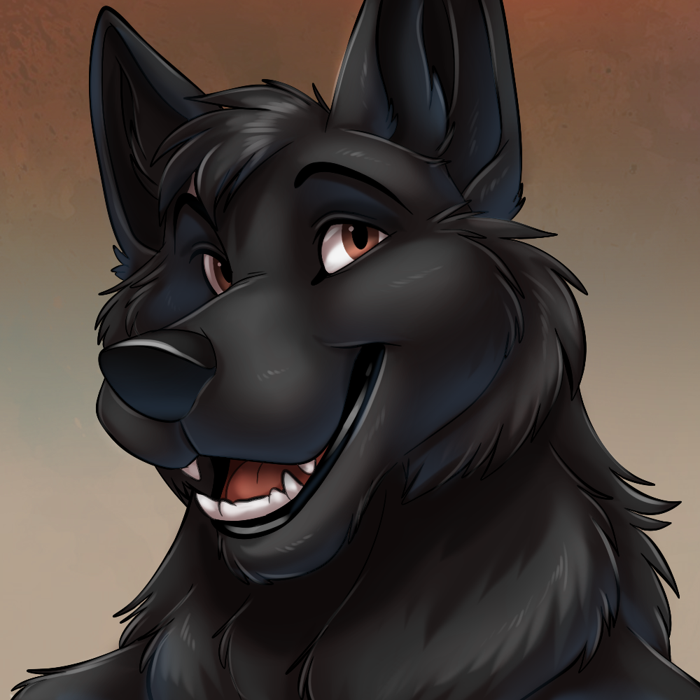 The Big ImageBoard (TBIB) - 2017 anthro black fur black lips black nose ...