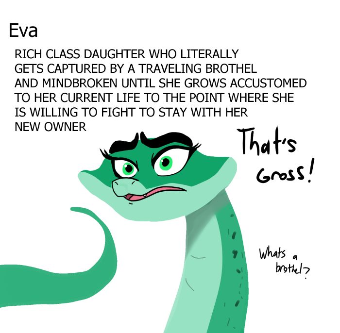 The Big ImageBoard (TBIB) - dialogue english text eva (sahara) eyebrows ...