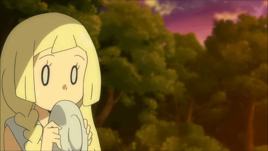 The Big ImageBoard (TBIB) - animated animated gif blonde hair green eyes lillie (pokemon) plate ...