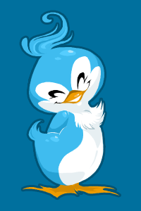 The Big ImageBoard (TBIB) - ^ ^ aliasing ambiguous gender avian beak bird blue background blue ...