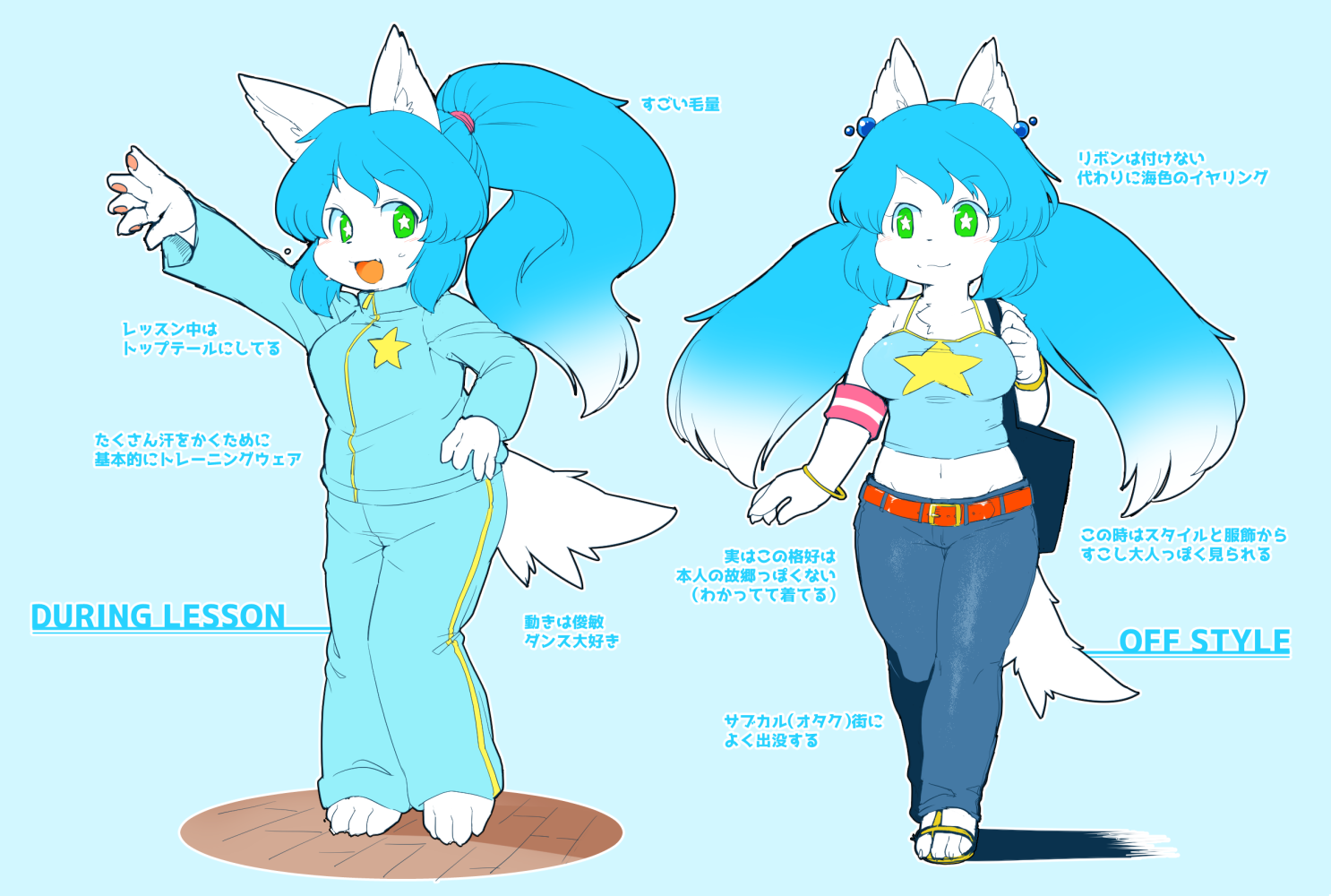 The Big Imageboard Tbib Artist Request Blue Hair Cat Furry Green
