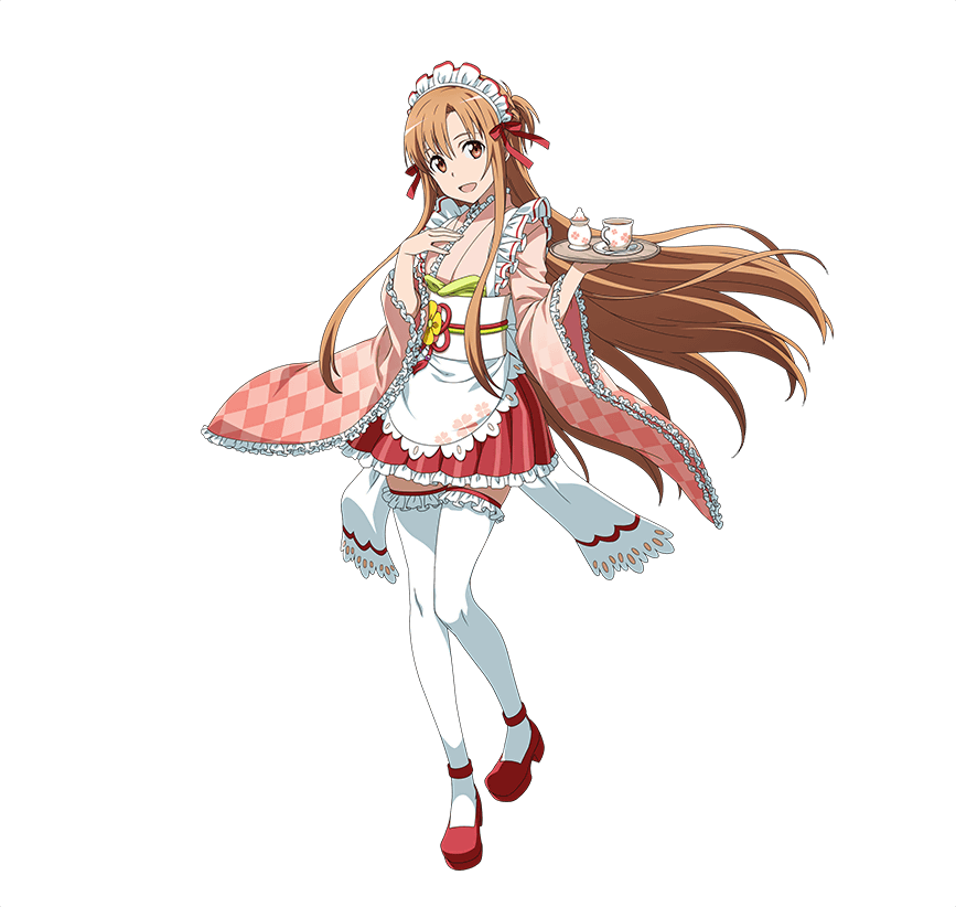 The Big ImageBoard (TBIB) - :d apron asuna (sao) brown eyes brown hair ...