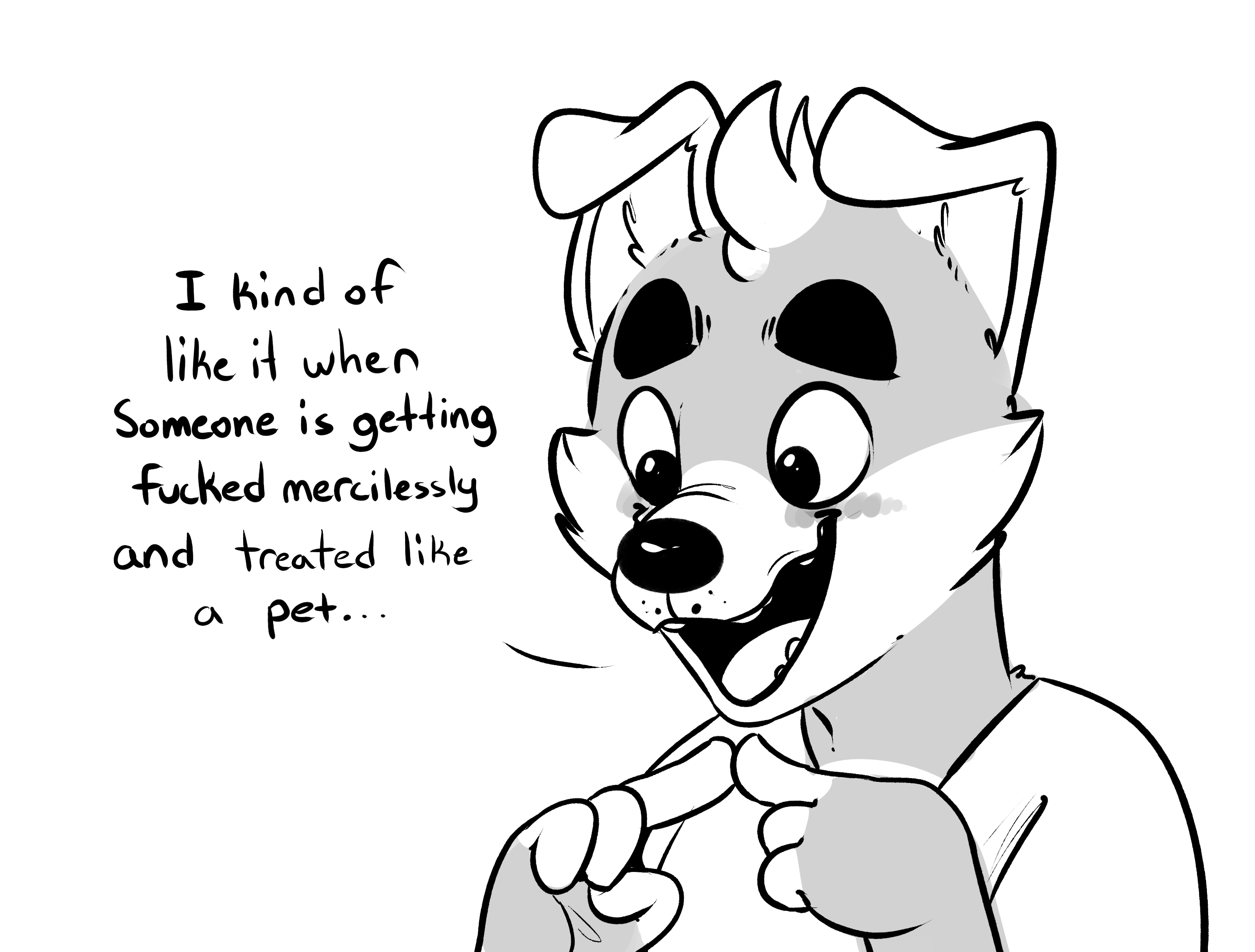 The Big ImageBoard (TBIB) - anthro blush canid canine canis clothed ...