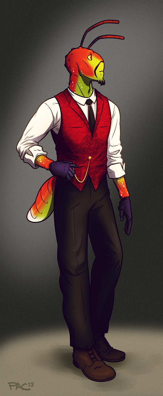 The Big ImageBoard (TBIB) - 2013 5 fingers abdomen antennae anthro ...