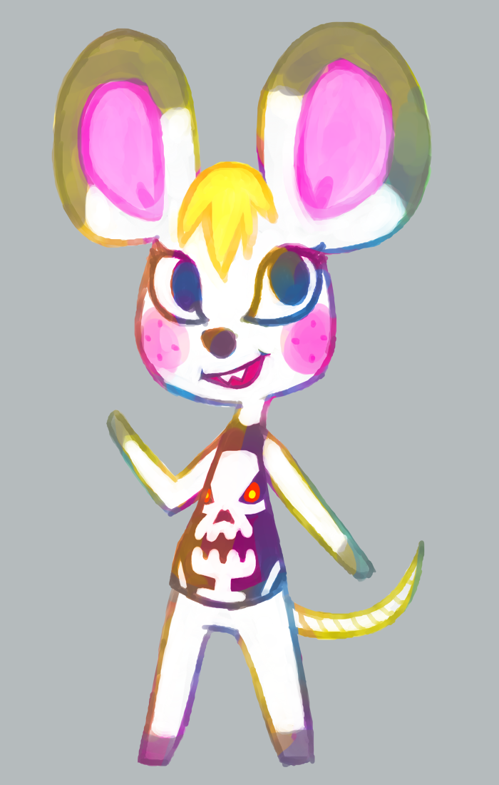 The Big ImageBoard (TBIB) - 2014 animal crossing anthro bella (animal crossing) big ears black ...