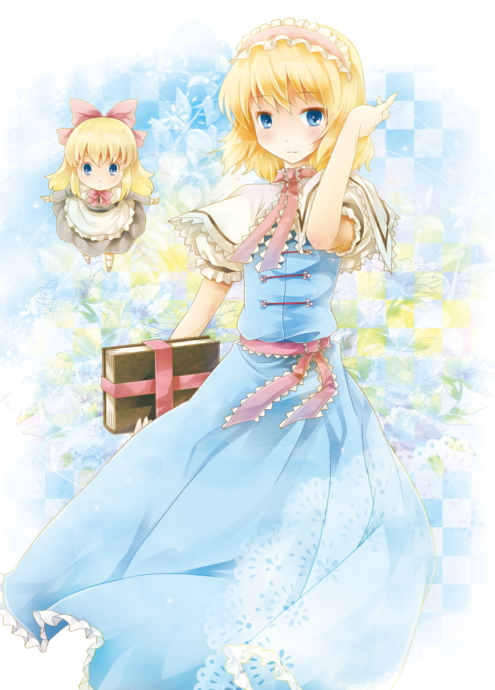 The Big ImageBoard (TBIB) - 1girl alice margatroid bad id bad pixiv id blonde hair blue eyes ...