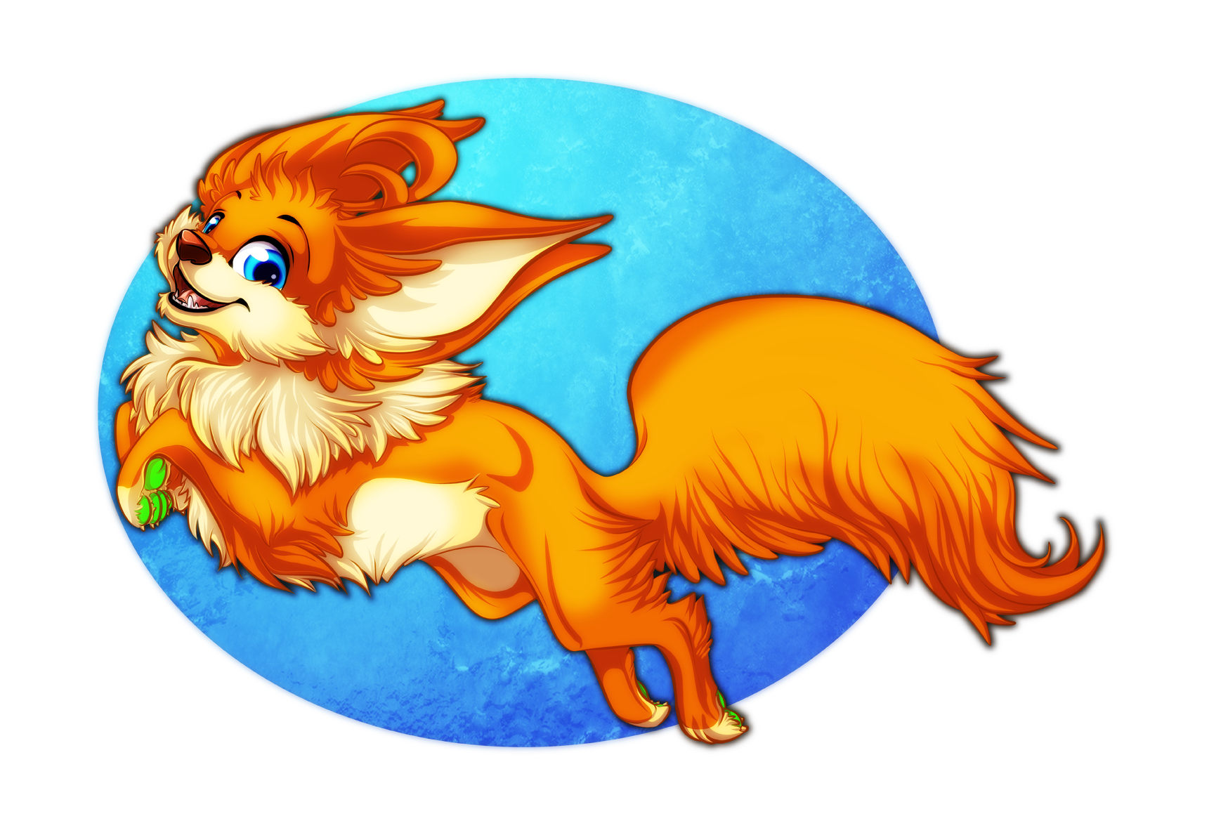 The Big ImageBoard (TBIB) - alpha channel ambiguous gender blue eyes brown nose canid canine ...