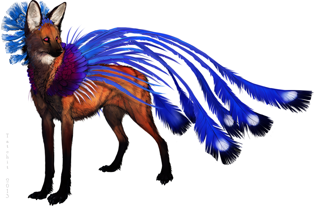 The Big ImageBoard (TBIB) - alpha channel ambiguous gender canine feral fur hybrid mammal orange ...