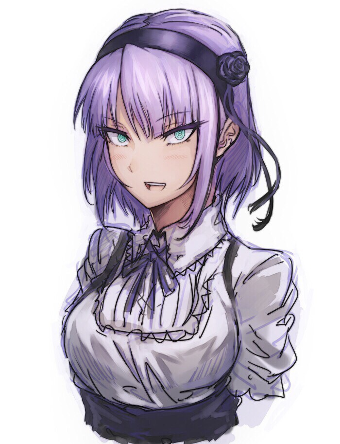 The Big Imageboard Tbib 1girl Blue Eyes Breasts Commentary Request 0135